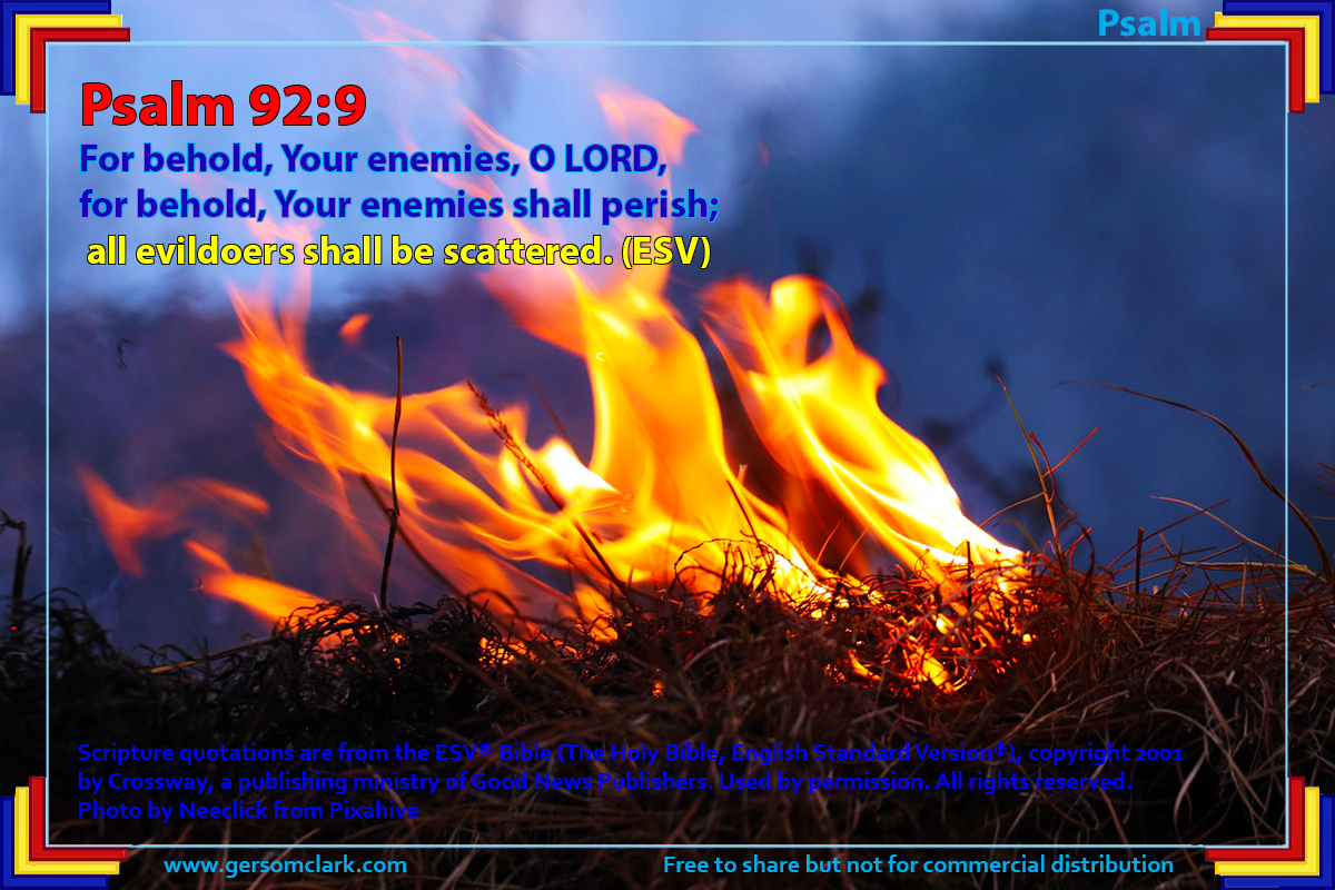 for-behold-your-enemies-shall-perish – Gersom Clark